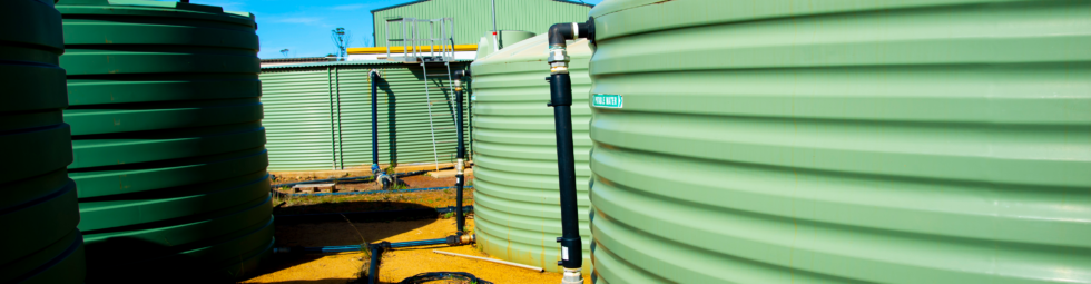 Plastic - Polyethylene Water Tanks | Rain Harvesting
