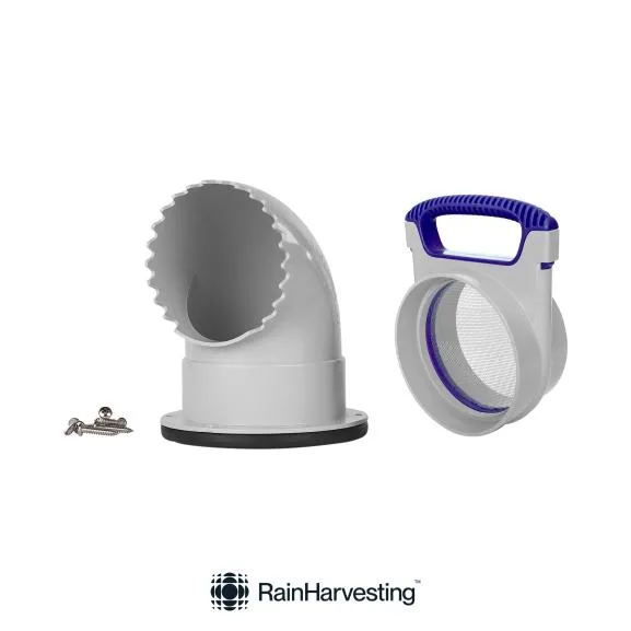 Flanged Tank Overflow Kit High Volume w/ Removable Screen Mozzie Stoppa ...